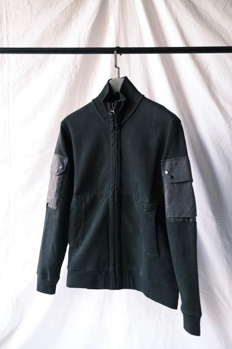 Combo Tech Zip-up Sweat Shirt Black – acacia