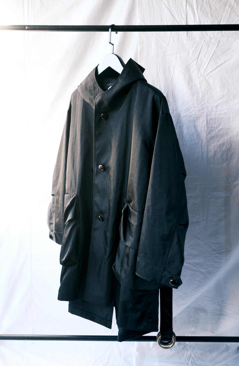 Kappa Coat Black – acacia