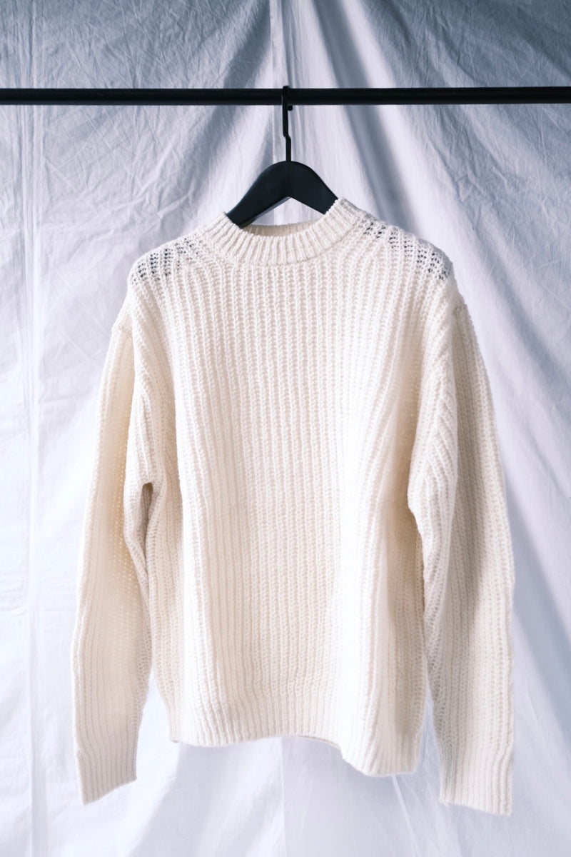 CORKSCREW YARN P/O / OFF WHITE – acacia